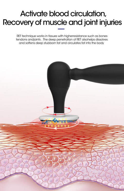 Shock Wave Smart Tecar Pro Back RF Ultrasound Physiotherapy Ultrasound ...