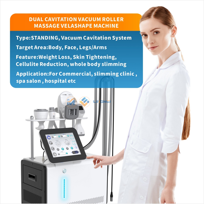 Rollsculpt Ultrasonic Cavitation Portable Velashape V9 Home Use Vacuum ...
