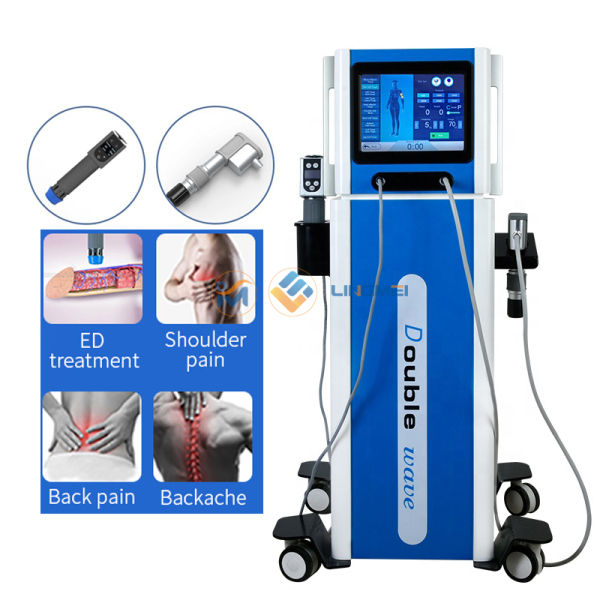Professional dual tech shock wave therapeutic apparatus 2 in 1 ...