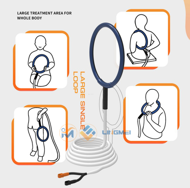 PEMF Device PMST Loop Pulsed Magnetic Field Therapy Machine with Large ...